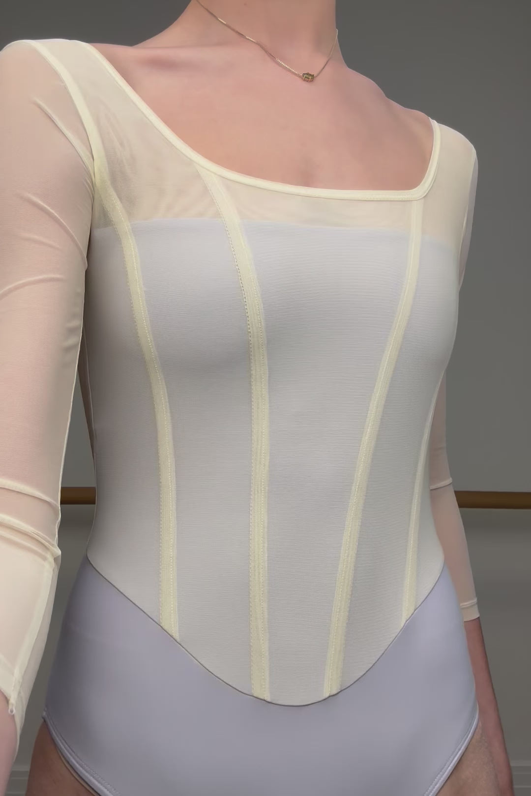 Sofia Leotard Long Sleeve Bodile